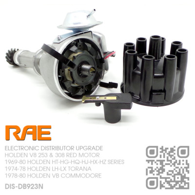 RAE ELECTRONIC DISTRIBUTOR UPGRADE V8 253 & 308 RED MOTOR [HOLDEN LH-LX ...