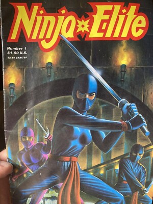 Ninja Elite 1 - High Grade Comic Book - B34-8 | eBay
