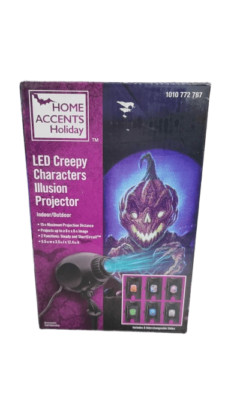 Home Accents Holiday LED Creepy Characters Illusion Projector | eBay