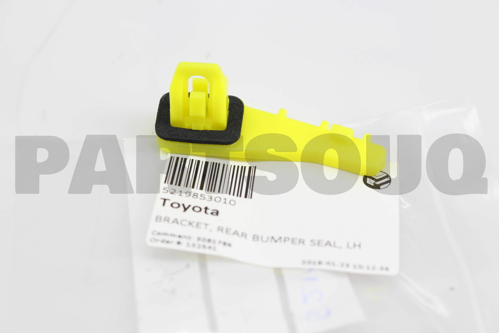5219853010 Genuine Toyota BRACKET, REAR BUMPER SEAL, LH 52198-53010 | eBay