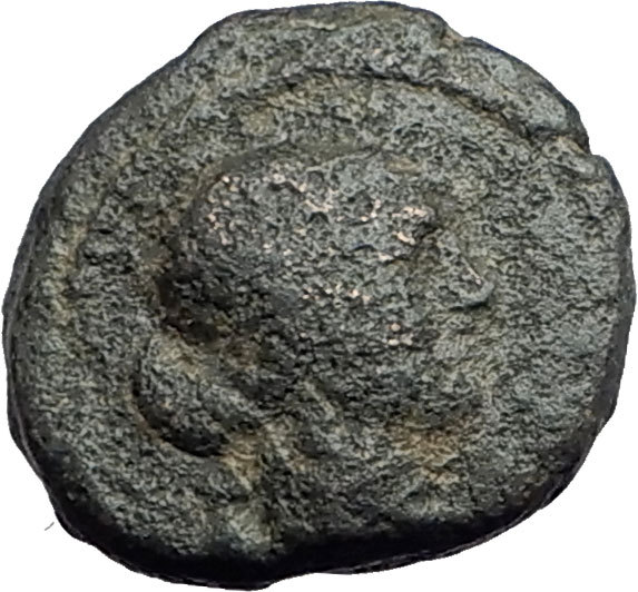 AMPHIPOLIS Macedonia 148BC RARE R2 Ancient Greek Coin DEMETER & GRAIN ...