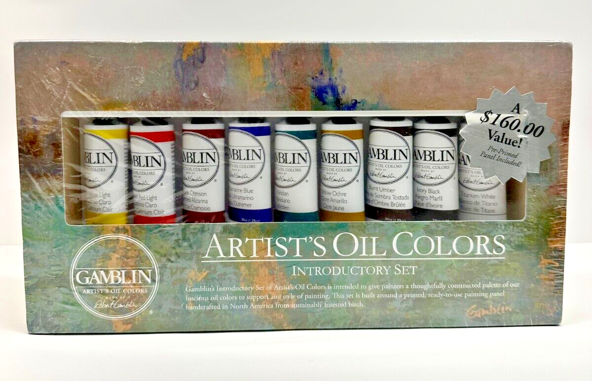 Gamblin Artist Oil Colors Introductory Set 9 PIECES🔥 | eBay