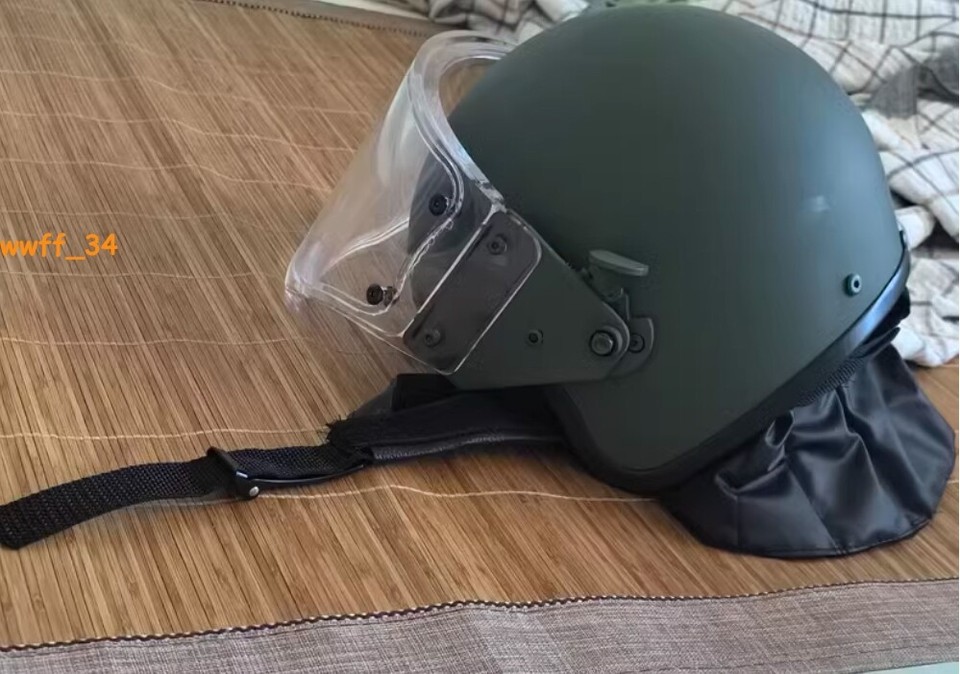 Russian ZSH-1-2M Helmet w/Acrylic Face Shield Helmet SH60 Replica ...