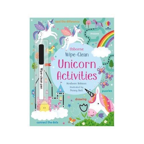Usborne's Wipe-clean Unicorn Activities | eBay Australia