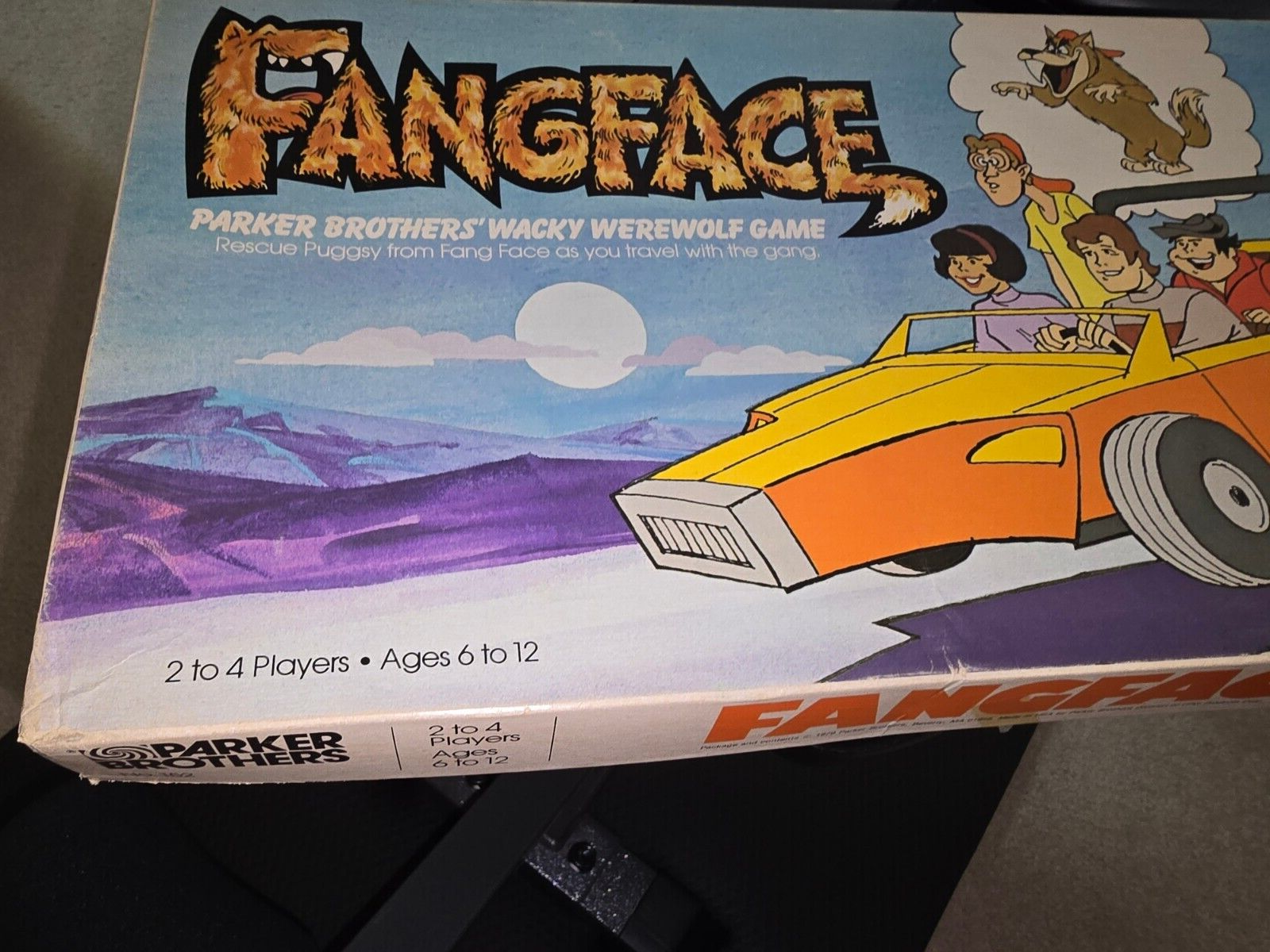 1979 Fangface Game by Parker Brothers Complete Very Good Condition | eBay