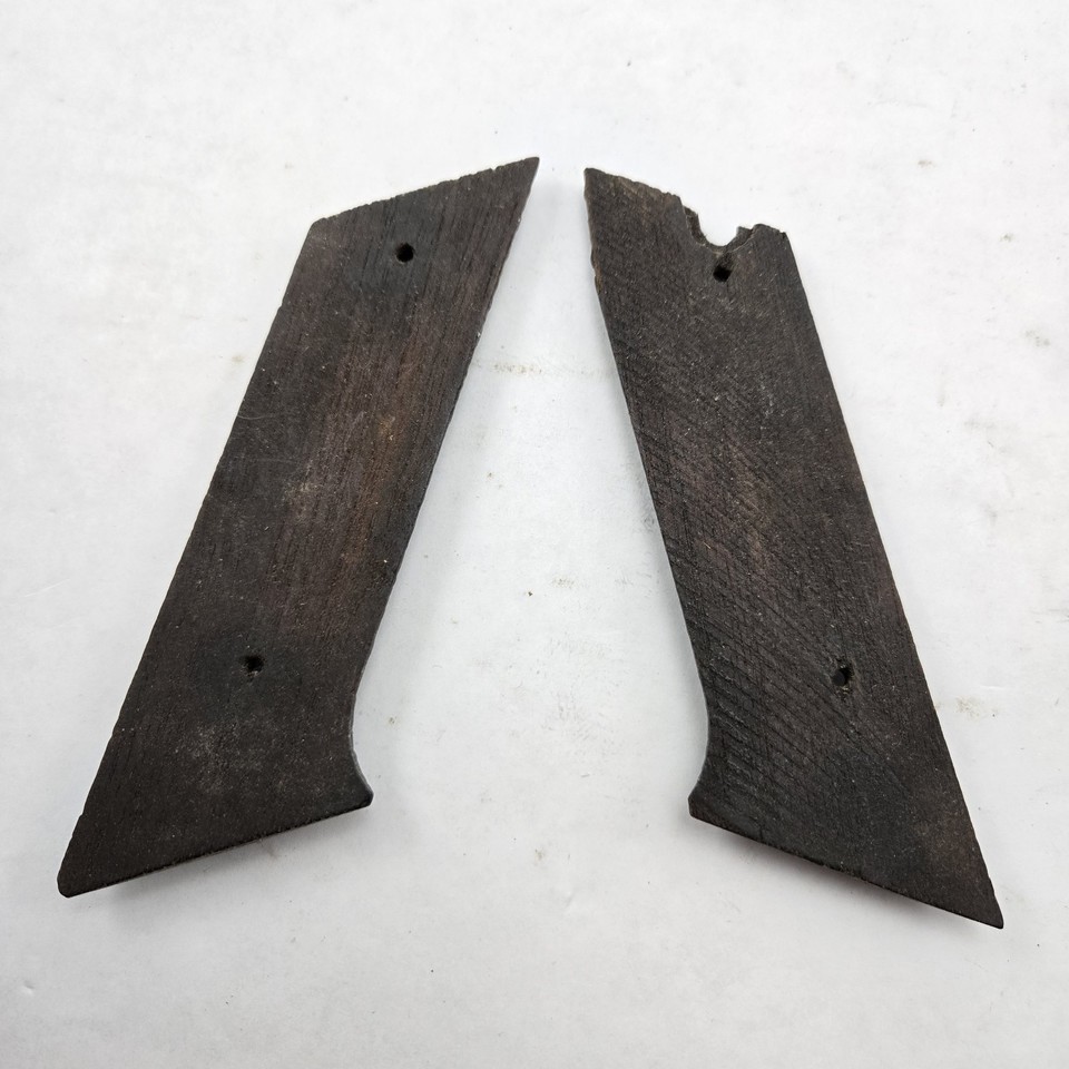 High Standard HD-Military Wood Grips Grip Checkered Factory 22lr | eBay