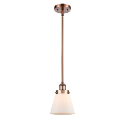 Innovations Ballston SM Cone LED Pendant, AC Frost/Sphere - 916-1S-AC ...