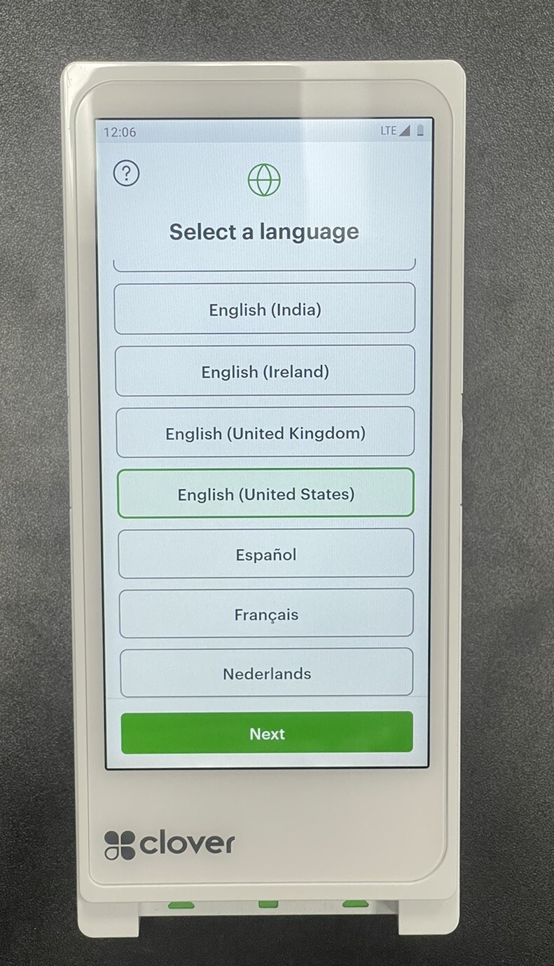 Clover Flex C405 Touchscreen Card Payment Terminal *PARTS* for sale ...