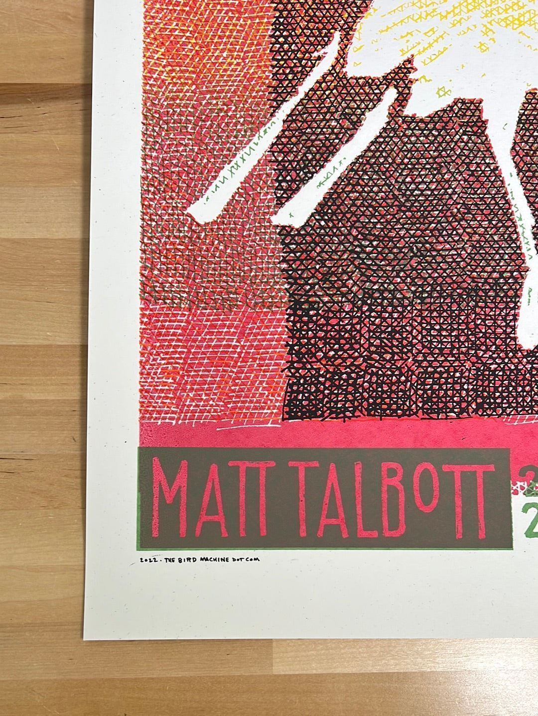 Matt Talbott - 2022 Jay Ryan poster Tour x/273 | eBay