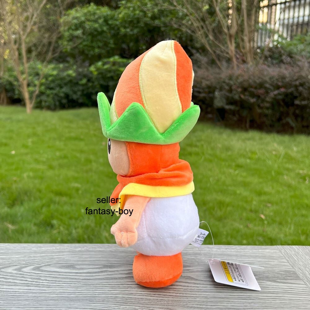 Super Mario Bros Wonder Plush Toy Poplin 10" Little Buddy Stuffed ...