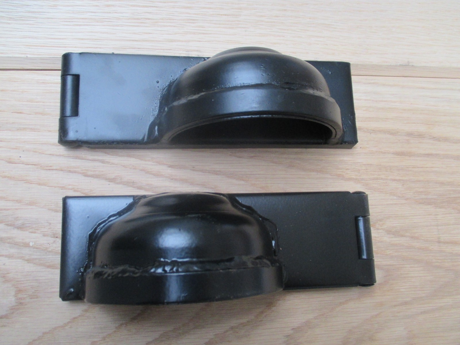 Shrouded Padlock protector hasp and staple anti crop shrouded lock ...