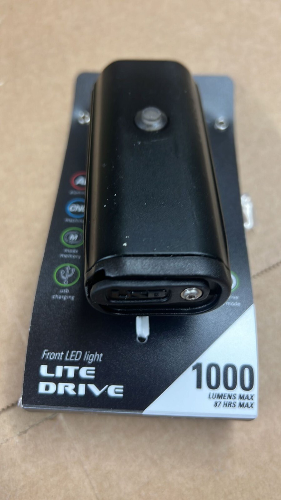 Lezyne Lite Drive 1000XL Bike Front LED Light New High Quality ...