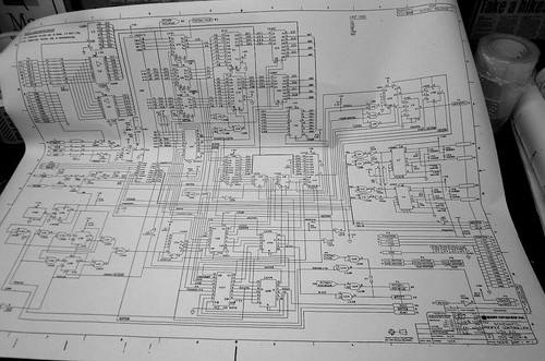 Apple Lisa 2.0 Profile Controller Schematic - 24" X 36" | eBay