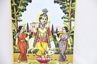 Indian Mythology Hindu God Raja Ravi Varma Litho Re-Print of Venugopal ...