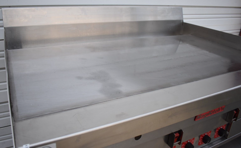 NEW MAGIKITCH'N MKG-48-ST 48" GAS GRIDDLE, SOLID STATE CONTROLS 120,000 ...