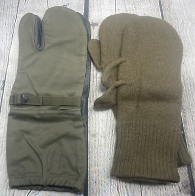 Vintage Extreme Cold Weather Mittens Wool Gloves | eBay