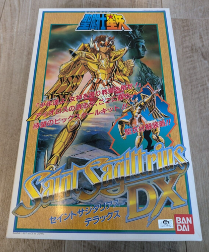 Bandai 1987 Saint Seiya Myth Gold Cloth Saint Sagittarius DX Model Kit ...