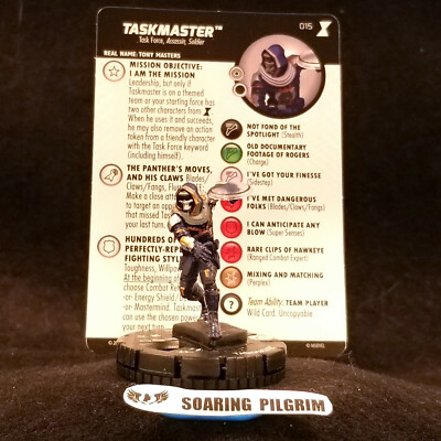 TASKMASTER - 015 - RARE - Black Widow Movie Heroclix Set #15 | eBay