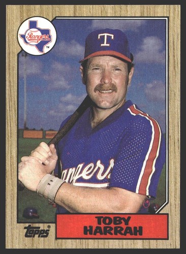 Toby Harrah #152 1987 Topps Texas Rangers | eBay