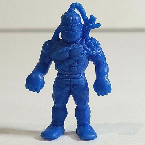 80's M.U.S.C.L.E. Men Kinnikuman Dark Blue 2" Mongolman B #152 Mattel ...