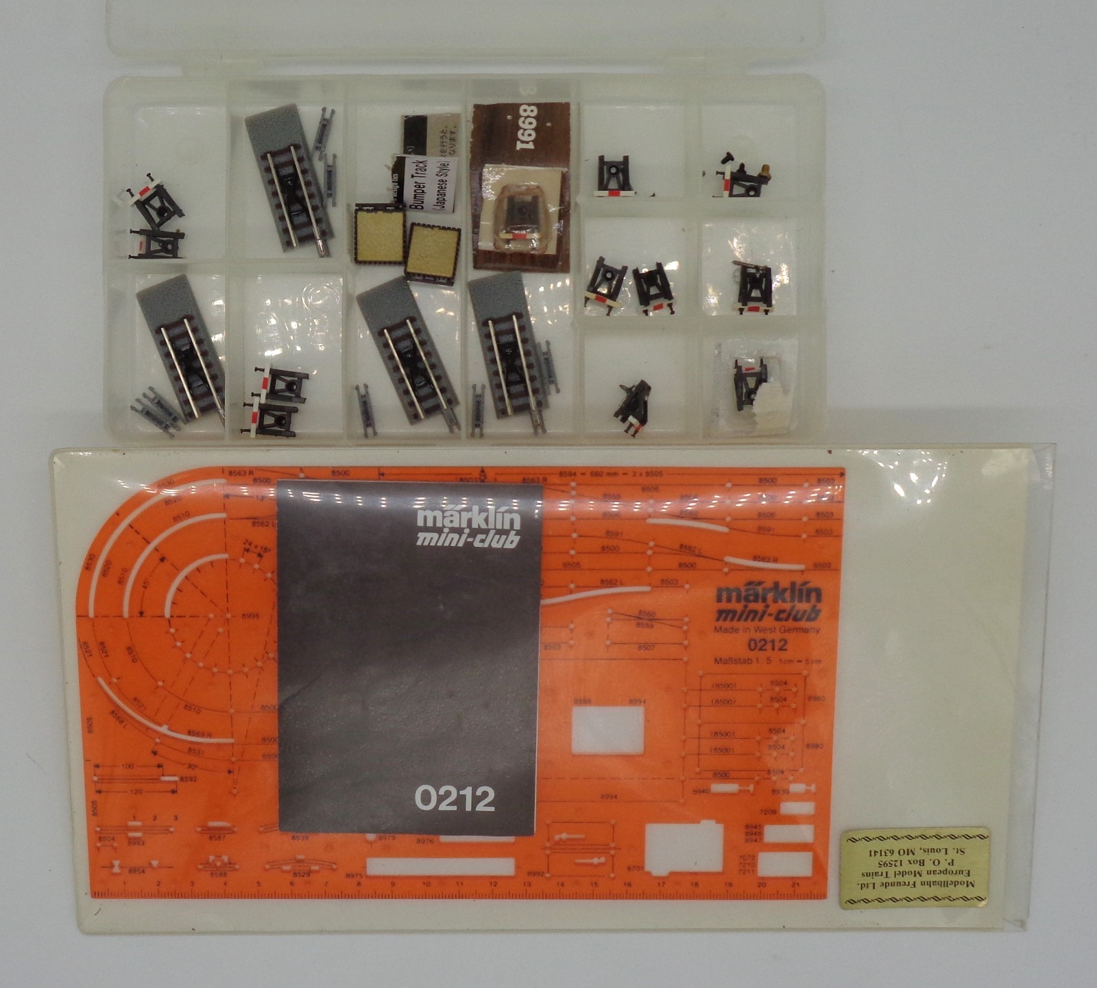 Z Scale Grouping Of Marklin #8505, #8531 #8991 And Rokuhan Bumpers And ...