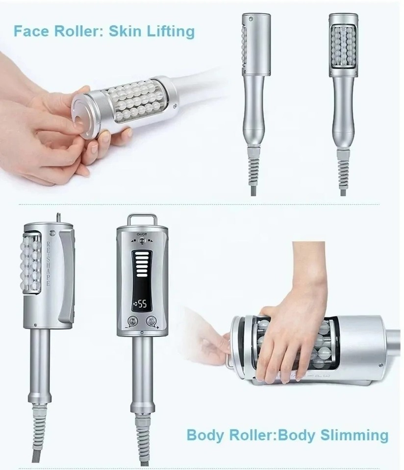 NEW2-in-1 compression therapy vacuum drum lymphatic drainage weight ...