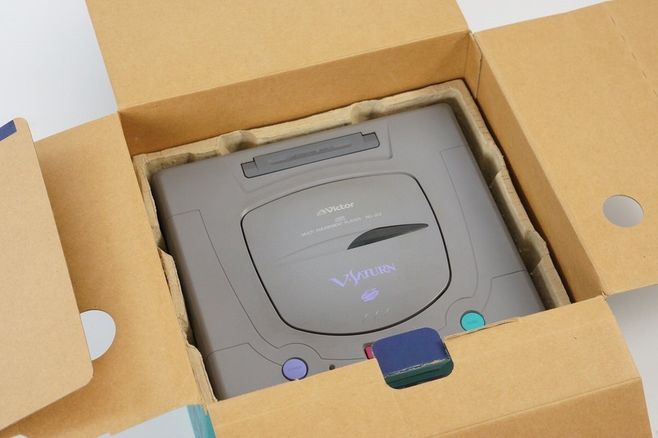 Victor V Saturn Console RG-JX2 Boxed Tested System -NTSC-J- JAPAN ...