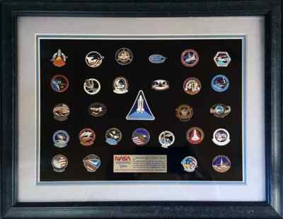 NASA | Launching a New Era - PIN SERIES ONE, framed set of 28 NASA pins ...
