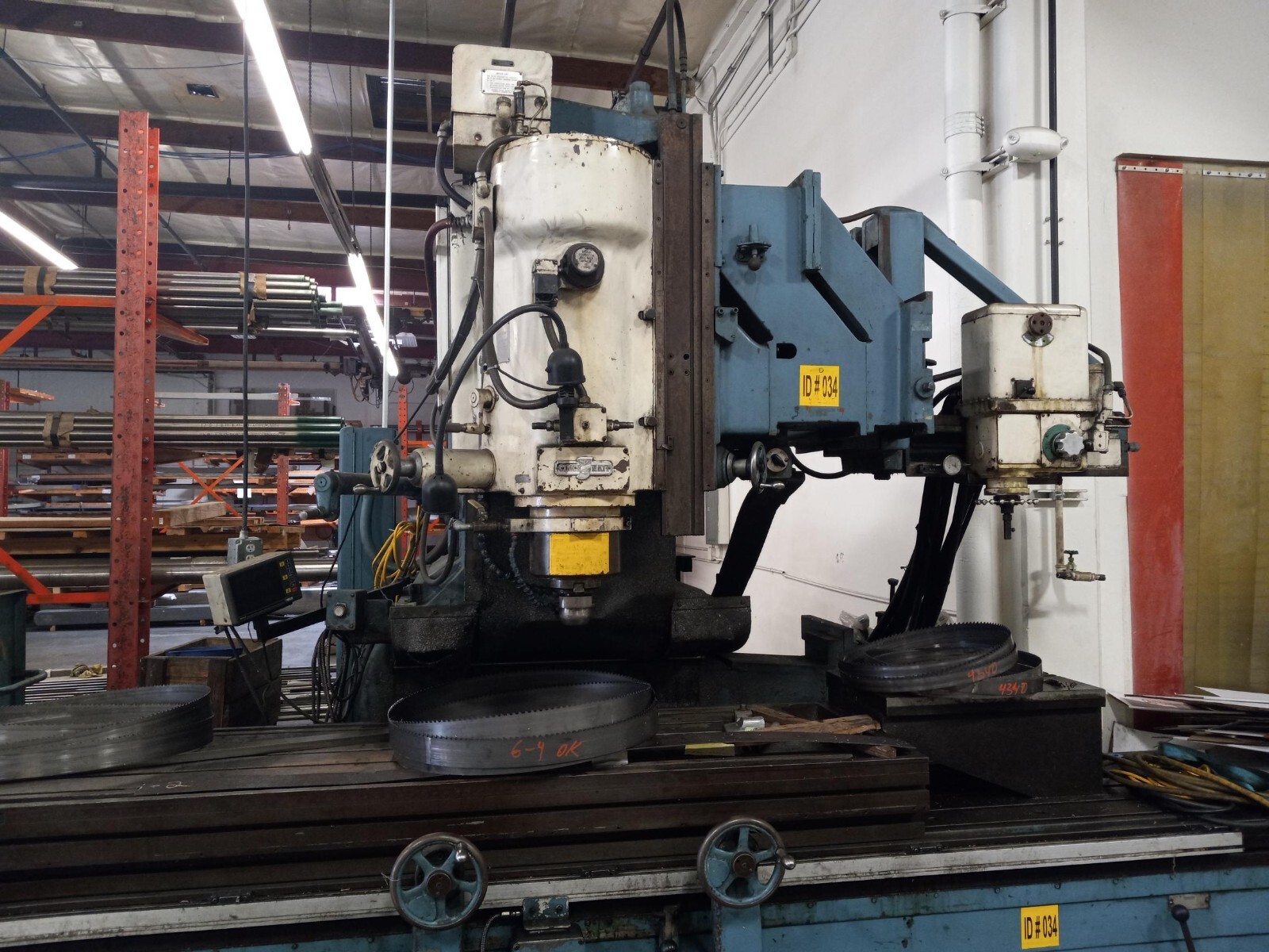 Cincinnati Hydro-Tel 28 Vertical Milling Machine 28" x 96" Table ...