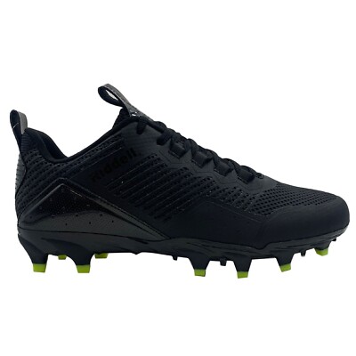 Riddell Men's Field Demon Low TPU Football Cleats, Black/Volt, 9.5 $59. ...