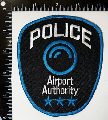 VINTAGE OBSOLETE Reno Nevada Airport Authority Police Patch | eBay