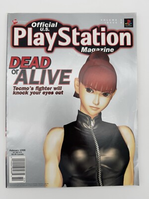 Official US Playstation Magazine February 1998 Volume 1 Issue 5 Dead Or ...