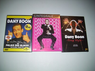 Lot DVD humour Dany Boon : palais des glaces, integrale 4 DVD, trop ...