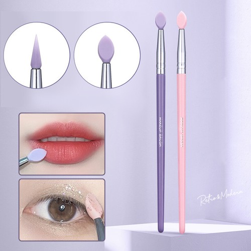 Silicone Lip Brush Care Makeup Tool Concealer Lipstick Gloss Mini ...