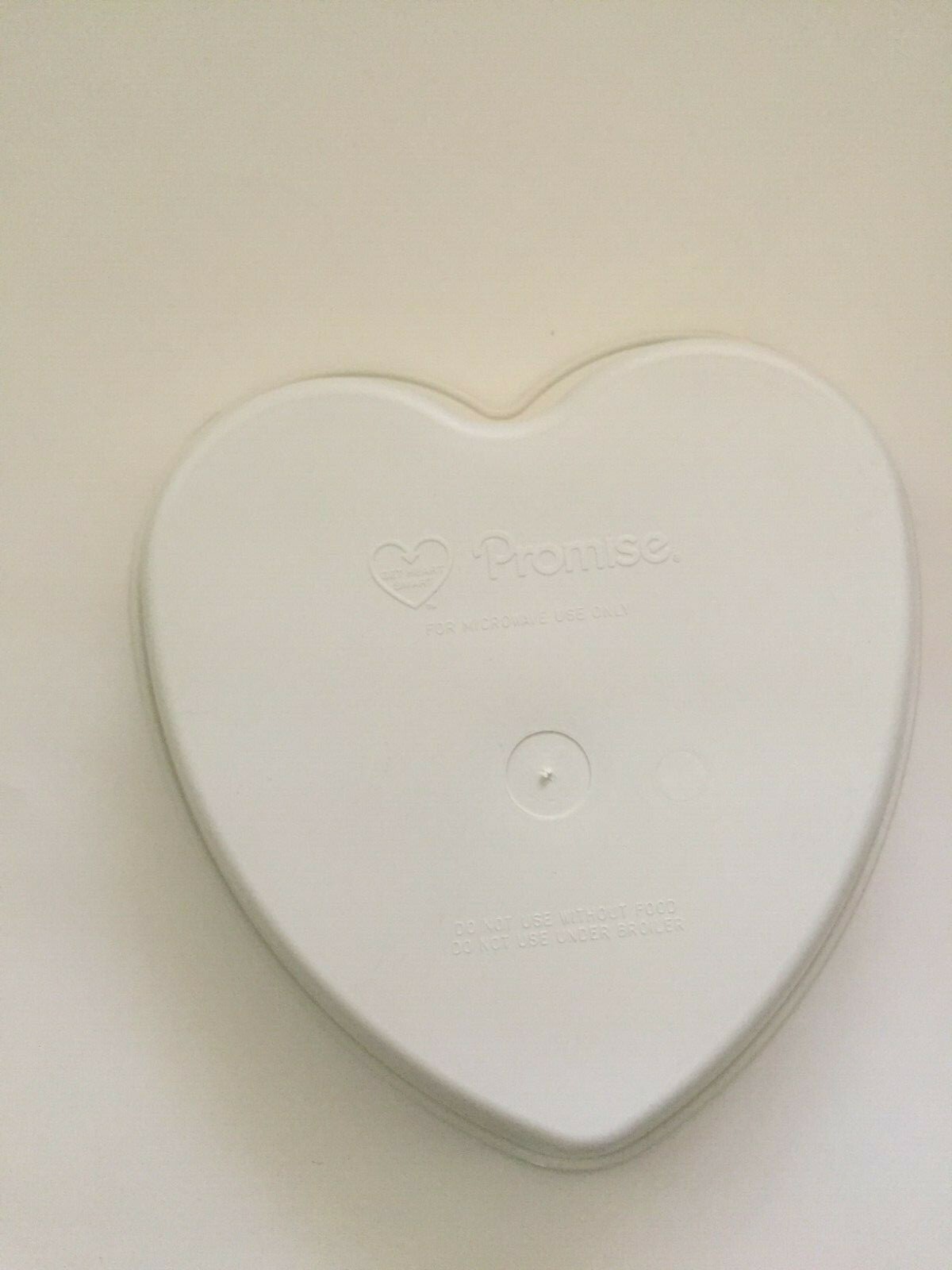 Heart shaped microwave cake pan. Promise margarine promo item. | eBay