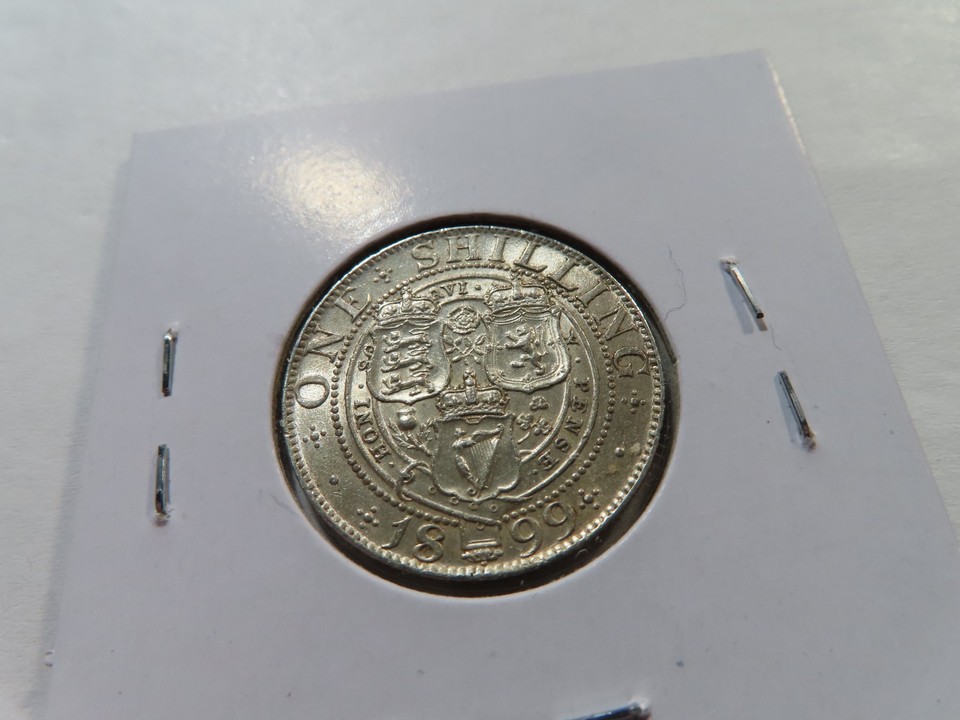 A176 Great Britain 1899 1 Shilling AU / UNC | eBay