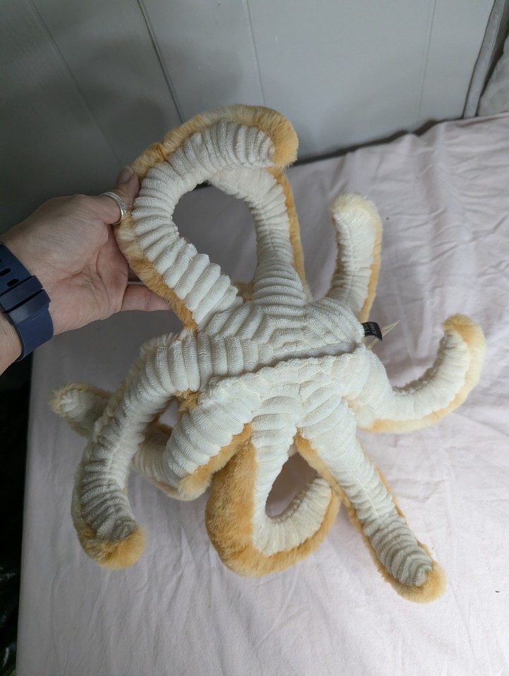 Fao Schwarz super soft Octopus with bubble sounds & lights plush ...