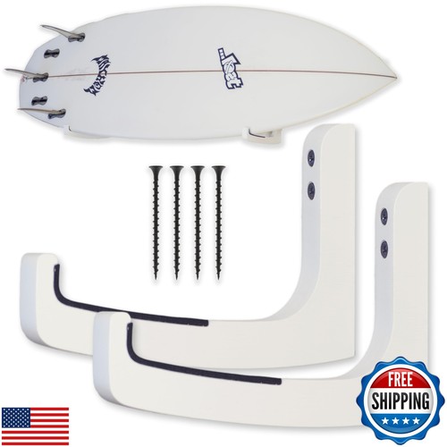 Surfboard Rack Wall Mounted | fits Shortboards, Fishes, and Midlength Surfboa | eBay