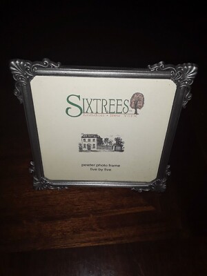 SIXTREES Pewter Picture Frame | eBay