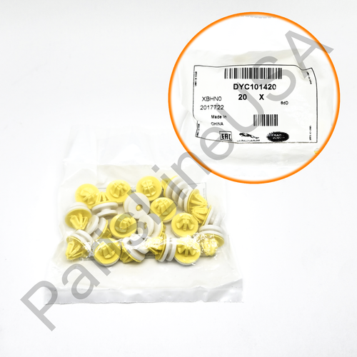 Genuine Land Rover LR3 LR4 Range Sport Lower Molding Clips DYC101420 20 ...