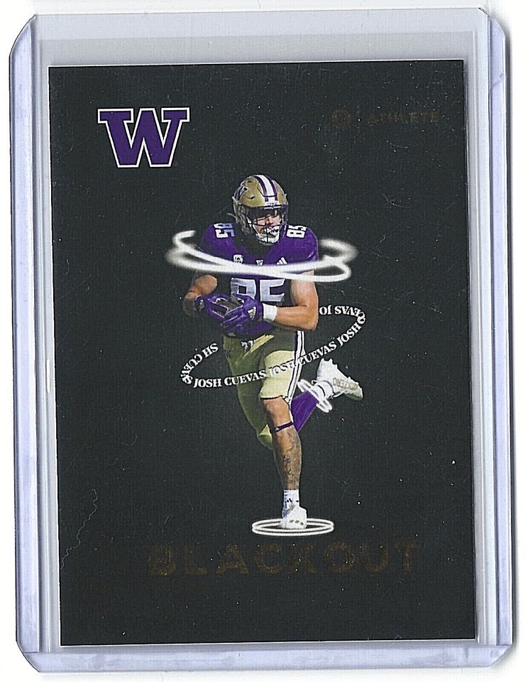 2023 ONIT Washington Huskies UW cards - BLACKOUT inserts - You choose a ...