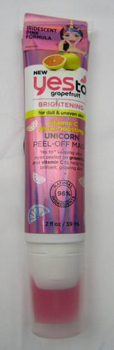 Yes To Grapefruit Vitamin C Glow-Boosting Unicorn Peel-Off Mask 2 fl ...