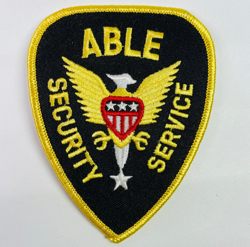 Able Security Service Patch C9B | eBay