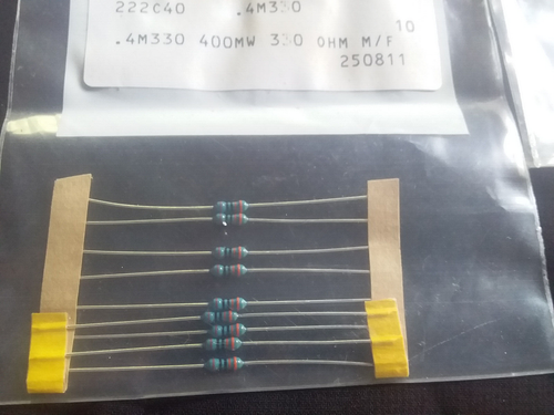 9 asst little baggies, resistors and labelled stuff :) | eBay Australia