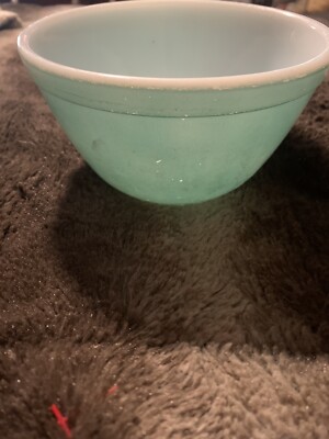 Vintage Turquoise Pyrex Nesting Bowl # 401 | eBay
