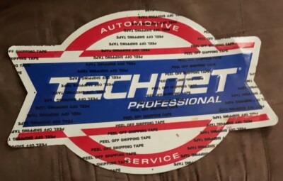 NOS TECHNET PROFESSIONAL AUTOMOTIVE SERVICE METAL SIGN | eBay
