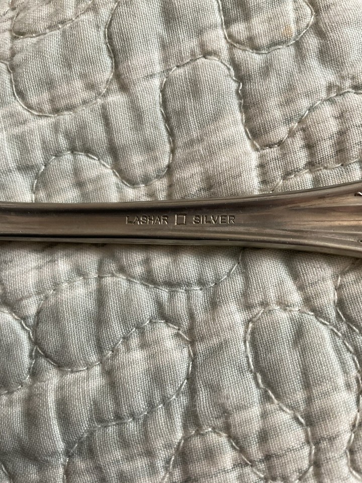 RARE VINTAGE LASHAR SILVER SERVING FORK - PRICE REDUCED! | eBay