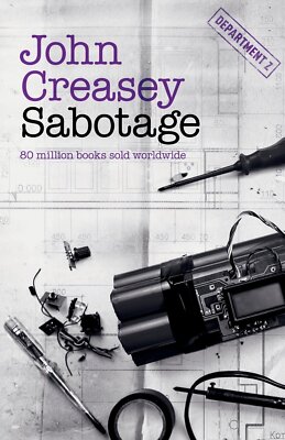 Sabotage (Department Z) By Creasey, John John Creasey, 9781911295754| eBay