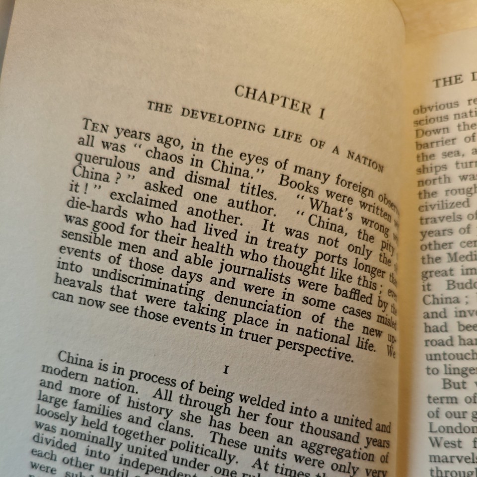 Ronald Rees China Faces the Storm 1937 fwd George Osborn RARE | eBay