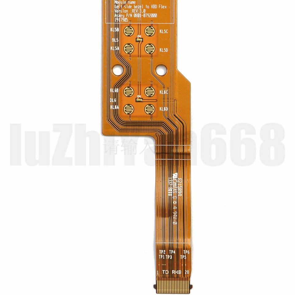 Function Key PCB(LEFT) for Psion Teklogix 8516, VH10, VH10f Replacement ...